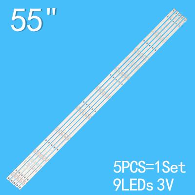 Cina 55' LED TV retroilluminazione 1104mm 3V GC55D09-ZC22AG-07 55PUF6012/T3 in vendita