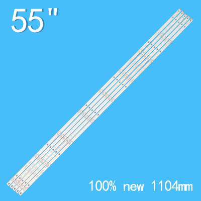 Cina 55' LED TV retroilluminazione 1104mm 3V GC55D09-ZC22AG-07 55PUF6012/T3 in vendita