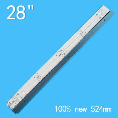 Cina Lumiere di fondo per TV per TCL 4C-LB280T-YH2 4C-LB280T-YH1 3 T0T-28B2550-3030C-5S1P H28V9900 H28VPP00 006-P2K2071A in vendita