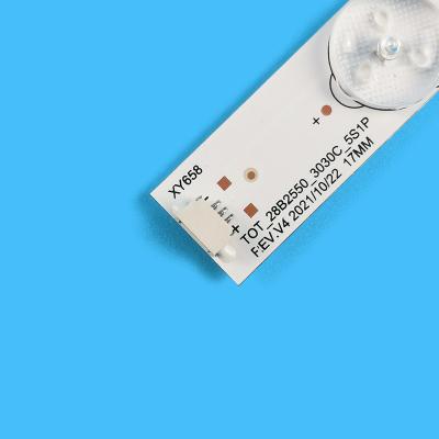 Cina Lumiere di fondo per TV per TCL 4C-LB280T-YH2 4C-LB280T-YH1 3 T0T-28B2550-3030C-5S1P H28V9900 H28VPP00 006-P2K2071A in vendita
