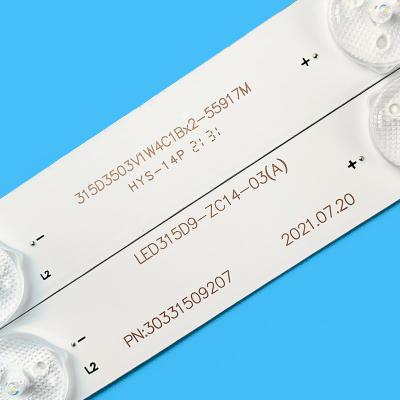 Cina Lumiere di fondo per TV per LED315D8-ZC14-03 ((A) 315D3503V1W4C1BX2-55917M 30331509207 in vendita