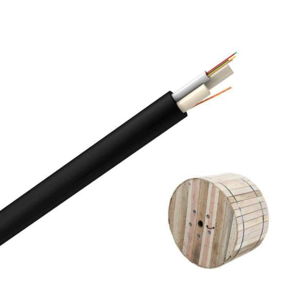 Quality ASU ADSS Fiber Optic Cable 12F Aerial Single-Mode HDPE 80m-120m for sale