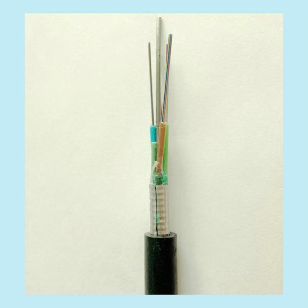 Quality 144 Core GYTA53 Outdoor Direct Buried Fiber Optic Cable for sale