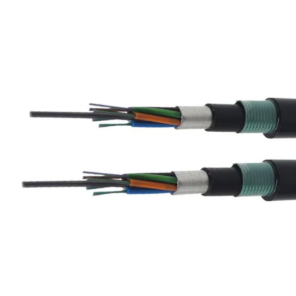 Quality 144 Core GYTA53 Outdoor Direct Buried Fiber Optic Cable for sale
