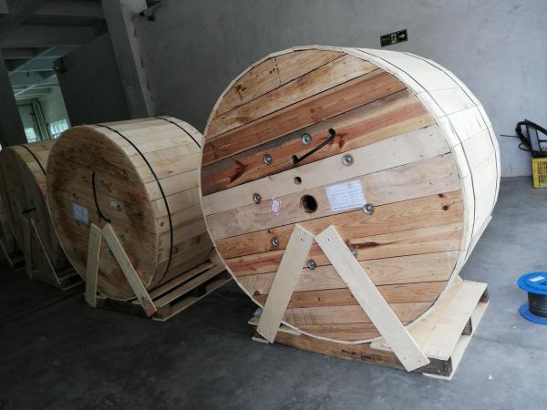 Quality ASU Fiber Optic Cable 6 Core Aerial FRP Strength 7mm Diameter for sale