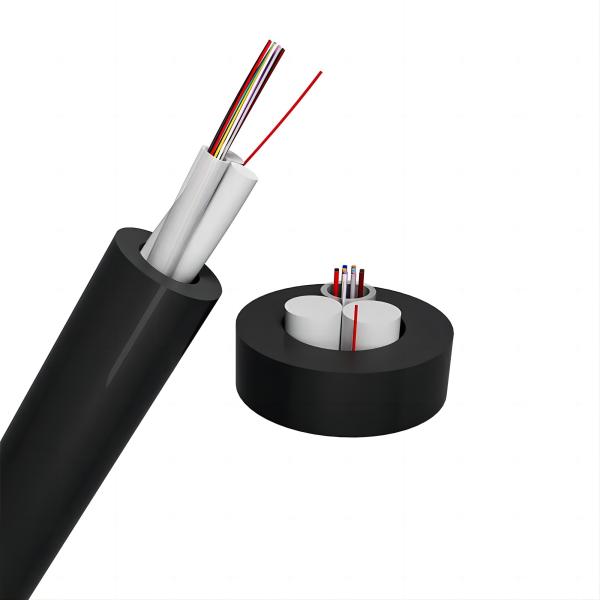 Quality ASU Mini ADSS Fiber Optic Cable Aerial Self-Supported 120m for sale