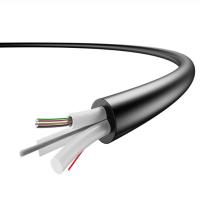 China ASU Cable G652D ADSS Fiber Optic Cable 12 Core 80M Span FRP for sale