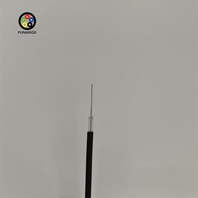 China GYFXTBY falt fiber optic cable Best self supporting cable G652D FRP strength member for sale