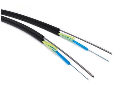 Китай Мини-аэрофора 8 Волоконно-оптический кабель на открытом воздухе 2 4 6 8 12 Ядро с стальным мессенджером продается