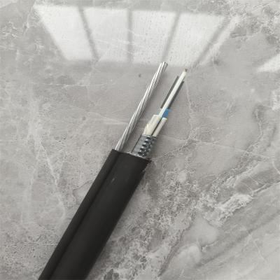Китай Внешний GYTC8S волоконно-оптический кабель Drop Ftth кабель Messanger проволочный кабель продается