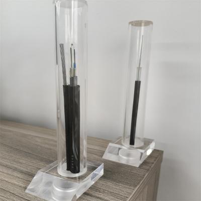 Китай GYTC8S Кабель оптоволоконного кабеля связи самоподдерживающийся 4-24 ядра продается