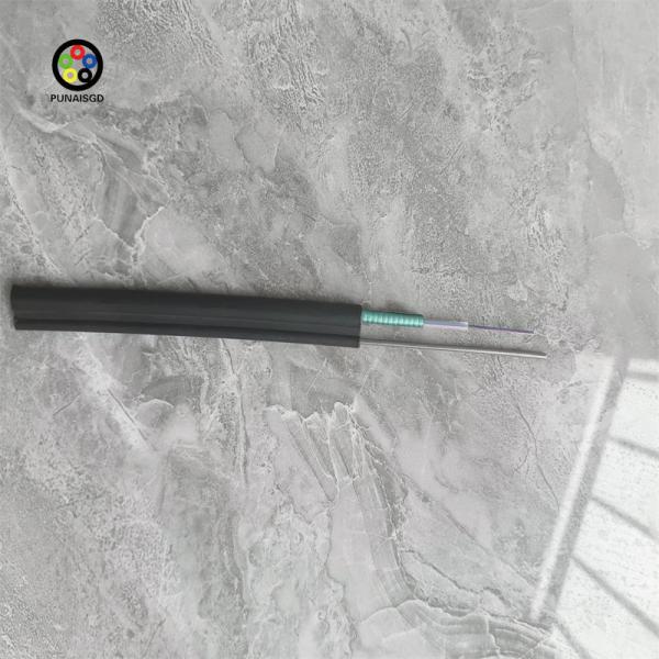 Quality GYXTC8S Aerial Figure 8 Fiber Optic Cable Self-Supporting PE Jacket for sale