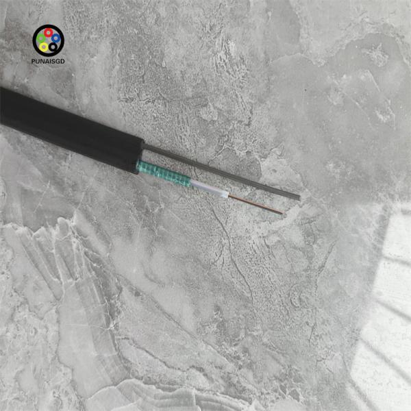 Quality GYXTC8S Aerial Figure 8 Fiber Optic Cable Self-Supporting PE Jacket for sale