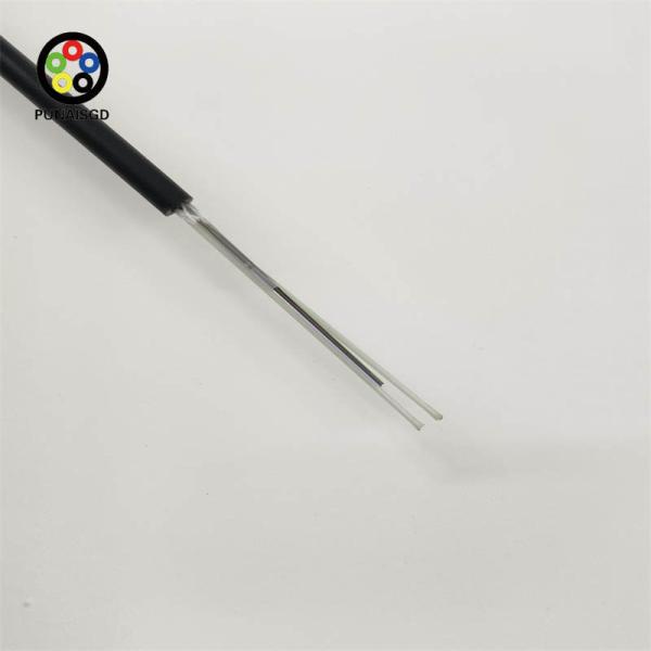 Quality ASU Self-Supporting Aerial Fiber Optic Cable Single-mode G652D 120m for sale