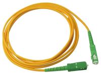 China FTTH Simplex Duplex Fiber Optic Patch Cord PVC LSZH Sheath for sale