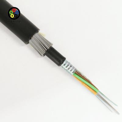 Anti Rodent Underwater Fiber Optic Cable GYTA33 96 Cores Underwater Using