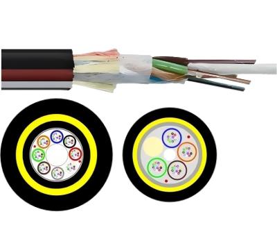 Китай ADSS ОПТИЧЕСКИЙ КАБЕЛ 12 24 48 Ядерная протяженность 120 м G652d Одноядерный наружный оптический кабель продается