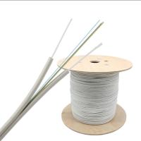 China FTTH Drop Cable G657A 2 Core Aerial Fiber Optic Cable LSZH Jacket for sale