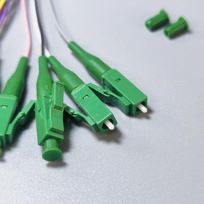 China FTTH Fiber Optic Pigtail 12 Core SC Single Mode 1.5m Patch Cord for sale