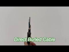 Cable de enterro direto 96-144 Core GYTA53 Cable óptico de fibra óptica enterrado direto / cabo óptico submarino