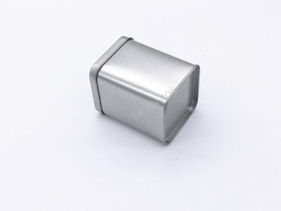 China Customized Square Printed Cookie Tin box 65x65x90mm Embossing ISO9001 2008 for sale