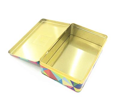 中国 錫のお弁当箱の長方形のギフトの錫箱の金属の長方形の錫箱型の茶錫 販売のため
