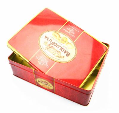 中国 錫のお弁当箱の長方形のギフトの錫箱の金属の長方形の錫箱型の茶錫 販売のため