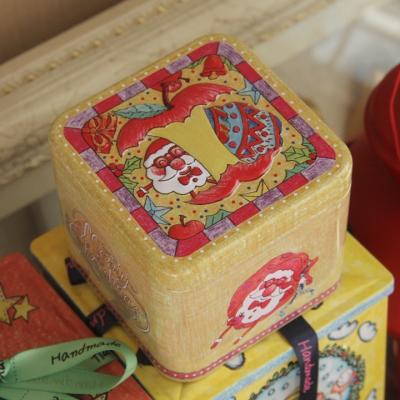 Cina Contenitori rotondi su ordinazione di latta del commestibile di logo per i biscotti/imballaggio regalo/dell'alimento in vendita