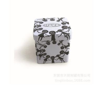 中国 カスタマイズされるを用いる長方形の錫箱を包む食品等級茶のために印刷されて 販売のため