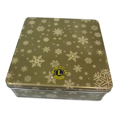 China Pre-Roll Metal Child Proof Rectangular Tin Box For Medical Packaging for sale