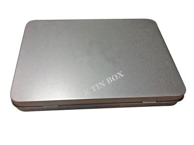 中国 窓はギフト カード錫の貯蔵容器 221x162x25 mm に蝶番を付けました 販売のため