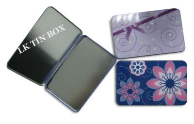 China Schützen Sie verpackenden kleinen Zinn-Kasten für Frauen-gesundheitliche Auflage Tampax Compak zu verkaufen