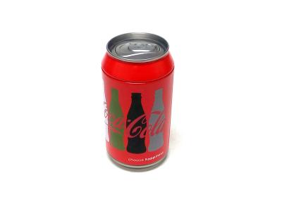 Китай Коробка олова выдвиженческой кока-колы круглая, круглые жестяные коробки ISO9001 2008 продается