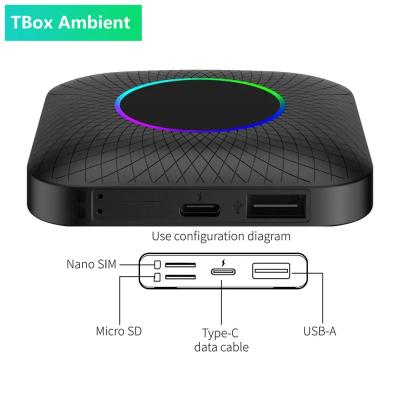 China Andriod Box Cpc200 Tbox Ambient 64Gb Wireless Adapter CarPlay Adapter Box Youtube Carplay netflix Carlinkit Ai Smart magicbox for sale