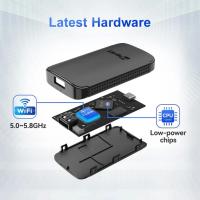China Wired To Wireless Android Auto A2A Adapter With Multi Language Compatible with Android 11.0+ for sale