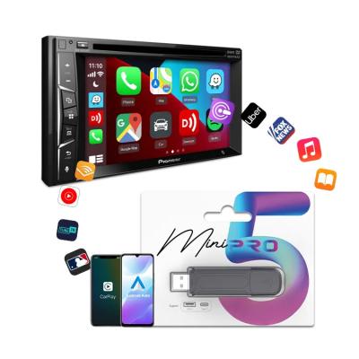 Cina Se Pro More Apps Musica Gps carlinkit Adattatore Wireless USB Mini Carplay  Universale Dual Channel Android Auto Ai Box per Auto Apple in vendita