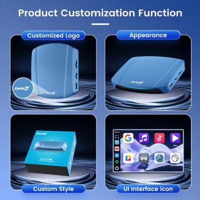China Tbox Ultra SM6350 8GB RAM 256GB ROM Draadloze CarPlay Adapter Carlinkit Tbox Ultra Android 15.0 Systeem Te koop