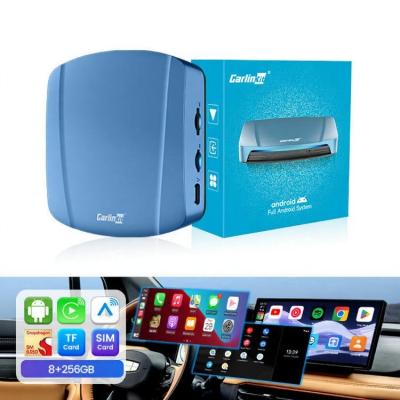 China Tbox Ultra High-End Flagship Draadloze CarPlay & Android Auto Auto Streaming Box SM6350 8G+128G Te koop