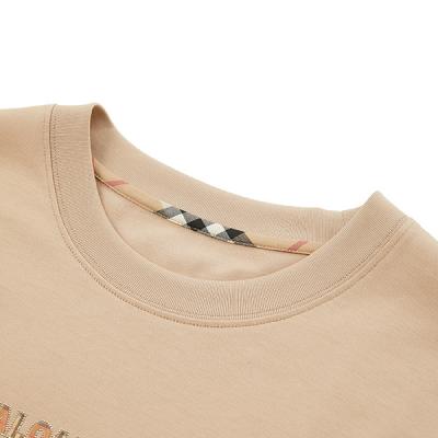China Tecido de malha 100% algodão T-shirt personalizado Impressão do seu próprio logotipo Casual respirável à venda