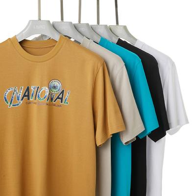 Cina T-shirt da donna in grande dimensione semplice 200 grammi S-6XL con colletto O-Neck in vendita