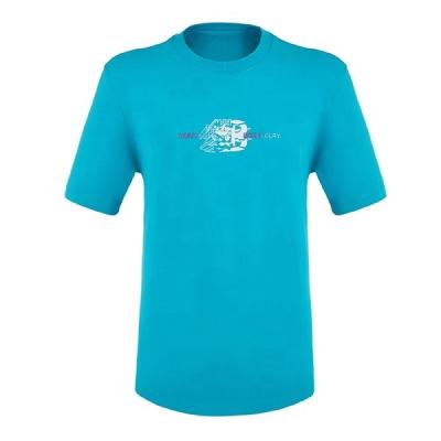 China O-Neck Custom Men'S T Shirt Organic Cotton Material Needle Detection Included for sale