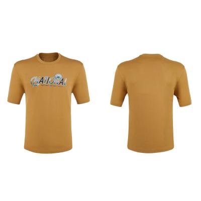 Κίνα Τ-Shirt μικρού μήκους για άνδρες με απλή πλεκτή εκτύπωση σε παλτό προς πώληση