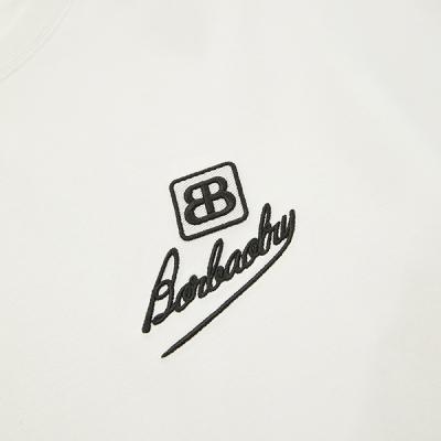 China Over Size T-Shirt for Men Heavy Weight Cotton Comfortable Embroidered Offset Printing for sale