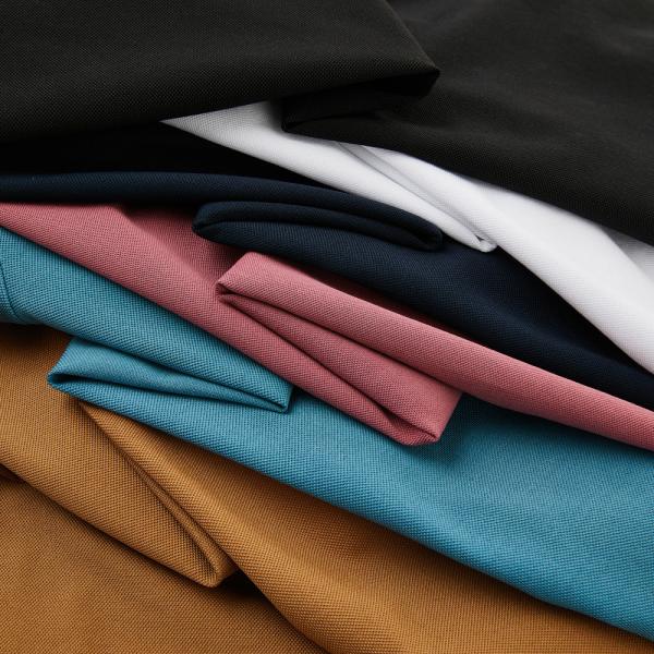 Quality 170-210 Grams Men's Golf Polo Shirts with Emboss Print Knitted Fabric for sale