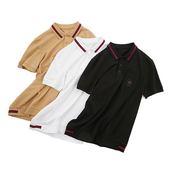 Quality Customized Short Sleeve Men's Polo Shirt with Breathable Fabric and Embroidered for sale