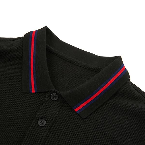 Quality Customized Short Sleeve Men's Polo Shirt with Breathable Fabric and Embroidered for sale