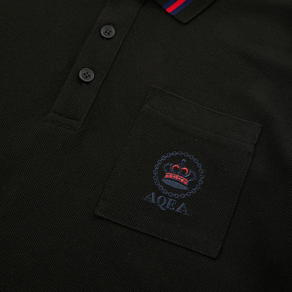 Quality Customized Short Sleeve Men's Polo Shirt with Breathable Fabric and Embroidered for sale