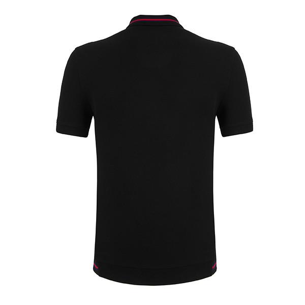 Quality Customized Short Sleeve Men's Polo Shirt with Breathable Fabric and Embroidered for sale