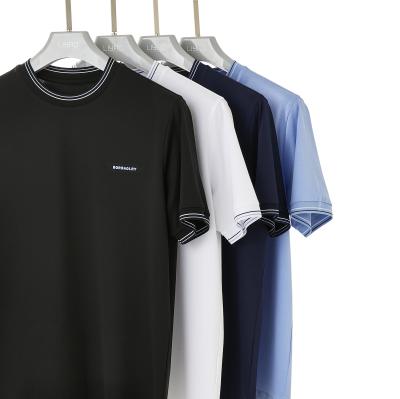Cina T-shirt da donna in cotone traspirante a maglia con manica corta in vendita