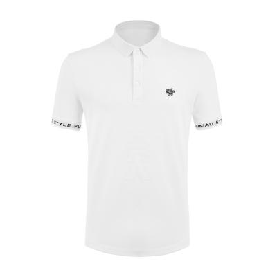 China Polo Shirt Logo Custom Short Sleeve Black And White Customized Color Polo T Shirts Men for sale